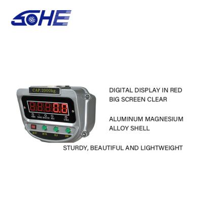 China Customized Support Digital Hanging Scale 1t with Remote Control and LED LCD Display for sale