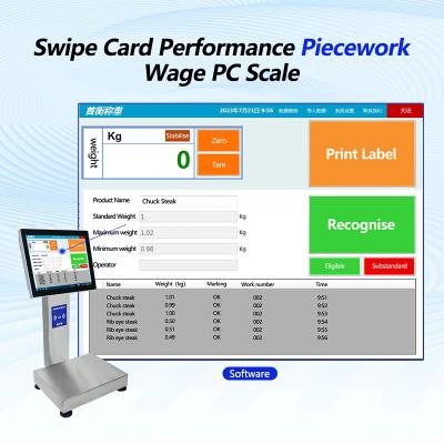 Cina Screen tattile impermeabile SOHE Conteggio delle schede di passaggio Smart Scale con errore di precisione 3KG in vendita