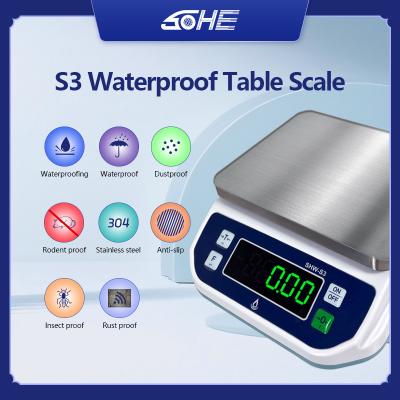 Cina Scale impermeabile in acciaio inossidabile ABS da 600 g per la trasformazione alimentare, la cottura e la cottura SOHES3 in vendita