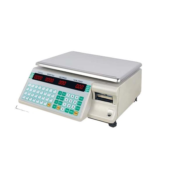 Quality SOHE Label Printing Scale Barcode Receipt Print for Supermarket 3kg Digital Computing for sale