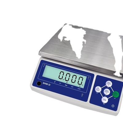 China ABS SHWDL-3KG Bluetooth Suporte ERP Software LCD Display AC/DC Fornecimento de energia 226mm*295mm à venda