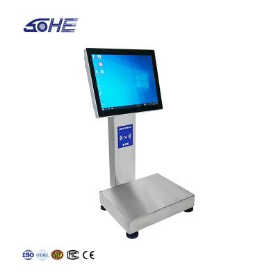 Cina Windows System Touch Screen impermeabile Scala intelligente di SOHE Industrial per le carte da scorrere in vendita