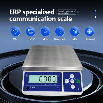 China 226mm*295mm SHWDL-15KG 4G Communication ERP Software LCD Display AC/DC Power Supply for sale