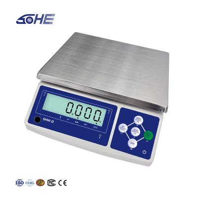 China Aktualisierte SHWDL-485 Multifunktionelle 6kg Tischwaage für anpassbare Gewichtungsbedürfnisse zu verkaufen