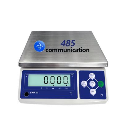 China SHWDL-485 Modbus Multifunctionele Elektronische Tafelwaagbalans met 3-30 kg gewichtsbereik Te koop