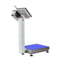 China 12 Inch Desktop Screen 15-100kg Pork and Beef Processing Android Printing Label Scale for sale