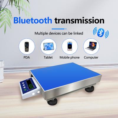 Cina Scala di pesatura industriale portatile Bluetooth con piattaforma da 300*400 mm e capacità di 150 kg in vendita