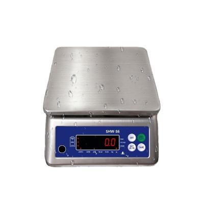 Cina AV220V/50HZ Scala elettronica a doppio schermo impermeabile 30 kg per il supporto OBM personalizzato in vendita