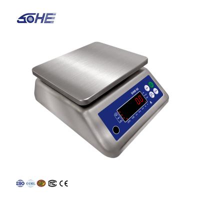 Cina AV220V/50HZ Scala elettronica a doppio schermo impermeabile 30 kg per il supporto OBM personalizzato in vendita