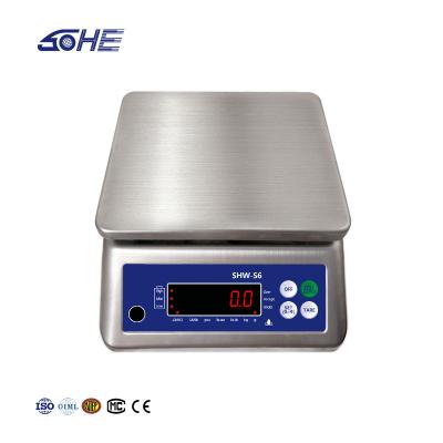 Cina AV220V/50HZ Scala elettronica a doppio schermo impermeabile 30 kg per il supporto OBM personalizzato in vendita