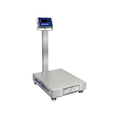 China SOHE A1S 500KG 500*600 roestvrijstalen platformschaal voor vis- en voedselfabrieken Te koop