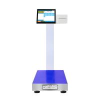 China 80mm Thermal Printer Touch Screen PC Scale with Intelligent Software All-Metal Design for sale