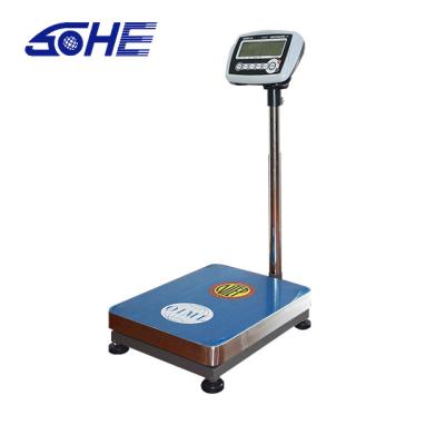 China Suporte personalizado Escala de banco de plataforma elétrica de 300 kg com display LCD LED à venda