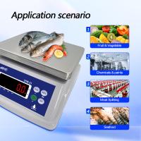 China Double Layer Structure 30KG Waterproof Scale with Precision Sensor and LED Display for sale