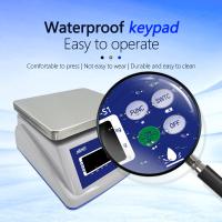 China Double Layer Structure 30KG Waterproof Scale with Precision Sensor and LED Display for sale