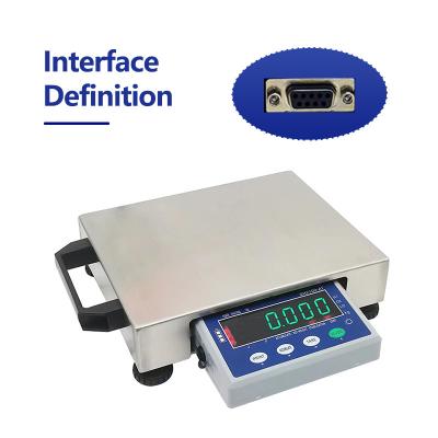 China SOHE ATC 15 kg Voedingsmiddel materiaal 1/100000 Display nauwkeurigheid Lithiumbatterie inbegrepen Te koop