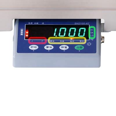 China Waterproof Digital Table Scale with 1/100000 Display Accuracy and 3 KG for sale