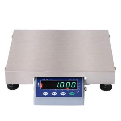 China 240V hoge precisie 3kg 0,5g aangepaste steun tafel gewichtsschaal voor zeevruchten Te koop