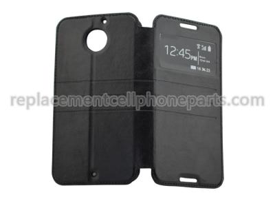 China Custom 4.3 inch Mobile Phone leather flip phone cases for Motorola X2 for sale