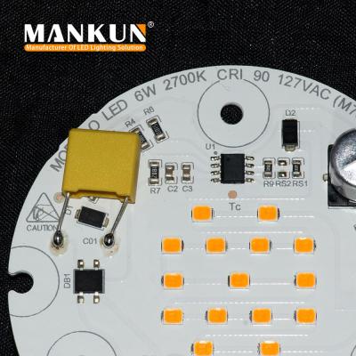 Китай DOB триака 6watt 2700K Retrofit модуль СИД Dimmable вокруг PCBA для света стола продается