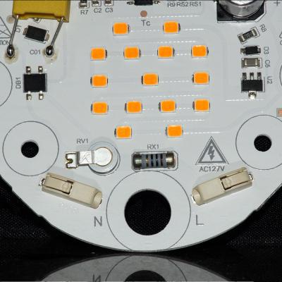 Китай DOB триака 6watt 2700K Retrofit модуль СИД Dimmable вокруг PCBA для света стола продается