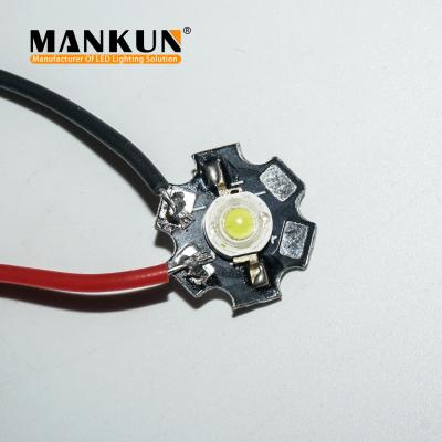 China módulo do diodo emissor de luz do PWB do poder superior de 3W 1W com o painel de alumínio da placa de base da estrela de 20mm à venda