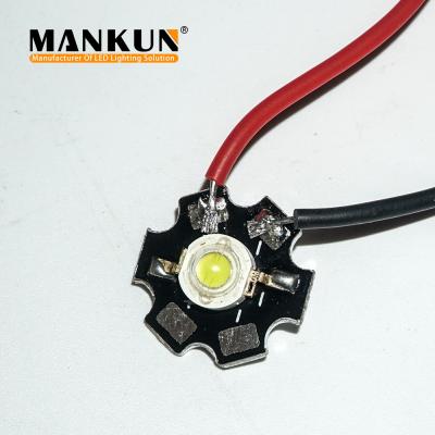 Cina modulo del PWB LED di alto potere di 3W 1W con il pannello di alluminio della base di appoggio della stella di 20mm in vendita