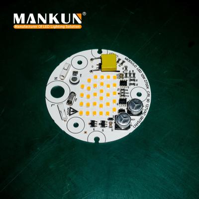 China Módulo do diodo emissor de luz do módulo 2700K CRI90 Dimmable do DOB do TRIAC da luz 12W da mesa da cintilação AC127V à venda