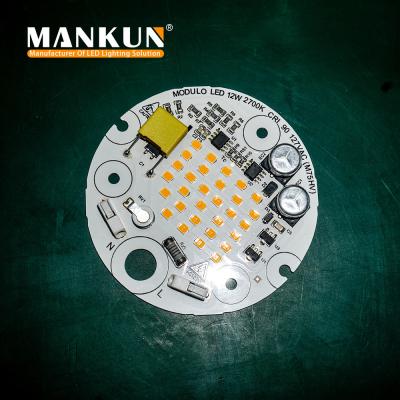 China Módulo do diodo emissor de luz do módulo 2700K CRI90 Dimmable do DOB do TRIAC da luz 12W da mesa da cintilação AC127V à venda