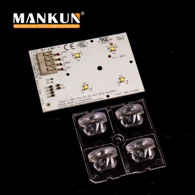 Cina PWB di 72X49mm con Smd3737 4X1leds per il modulo dell'iluminazione pubblica principale 10W in vendita