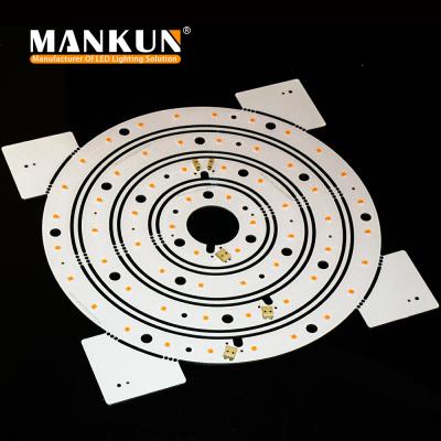 China Diameter 153mm Round PCB LED Module 18pcs Lumi LEDs 3030 For Ceiling Lights à venda