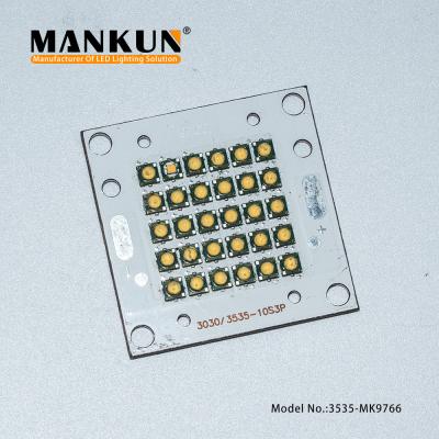 中国 DC30V SMD 3535 LEDライト モジュール40x40mmアルミニウムPCB板 販売のため