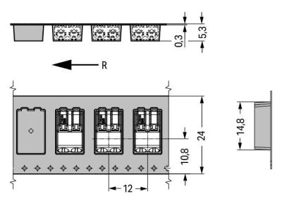 Китай Залуживать расклассифицированный настоящий сплав меди модуля PCB соединителя СИД 9A SMD продается
