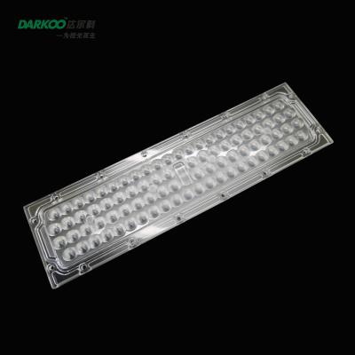 China Lente ótica do diodo emissor de luz de 252mm SMD 60 graus para a luz de rua exterior à venda