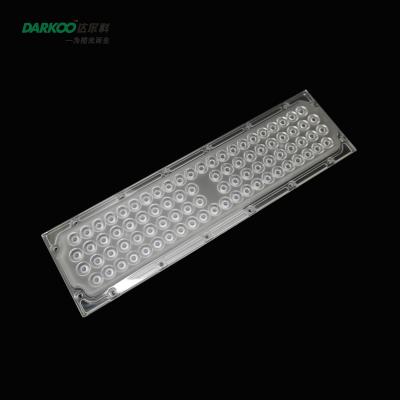 China Lente ótica do diodo emissor de luz de 252mm SMD 60 graus para a luz de rua exterior à venda