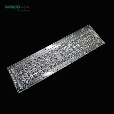 China Lente ótica do diodo emissor de luz de 252mm SMD 60 graus para a luz de rua exterior à venda