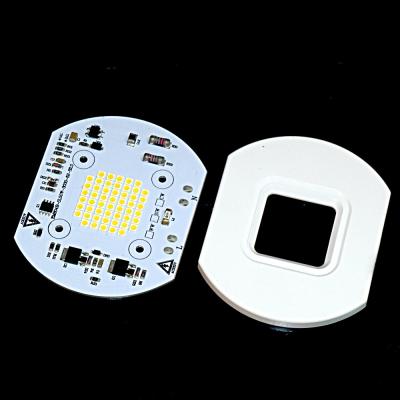 Cina Sorgente luminosa del lampione del proiettore del modulo del PWB LED della base operazionale di dispersione dell'OEM 50W in vendita