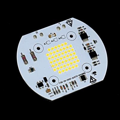 Cina Sorgente luminosa del lampione del proiettore del modulo del PWB LED della base operazionale di dispersione dell'OEM 50W in vendita