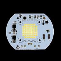 China OEM 50W DOB PCB LED Module Floodlight Streetlight Light Source for sale