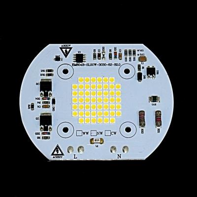 Cina Sorgente luminosa del lampione del proiettore del modulo del PWB LED della base operazionale di dispersione dell'OEM 50W in vendita
