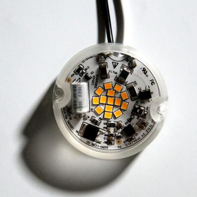 China Módulo AC120V do diodo emissor de luz do DOB 7W Dimmable do diâmetro 50mm para a lâmpada de Bulblight à venda
