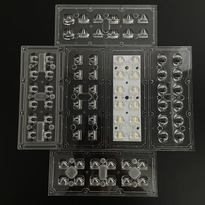 Китай Объектив СИД SMD5050 2x6 20W с теплоотводом для модуля уличного освещения продается
