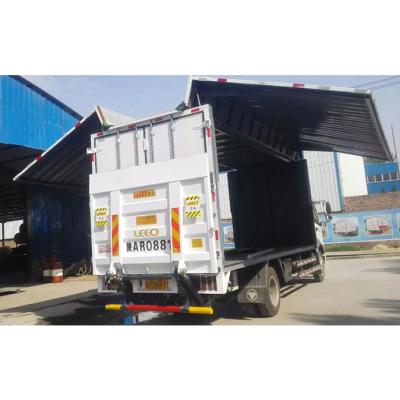 Cina Camion 0.8T Van Wing idraulico di acciaio al carbonio 9600mm 8 Wheeler Wing Van in vendita