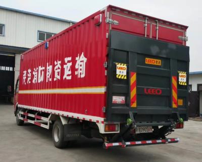 中国 LodingおよびUnloding白い色のヴァンのための商品装置;鋼鉄プラットホームおよび油圧圧力 販売のため
