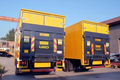 Cina Hydraulic tailgate lifter 12V / 24V with fuel tank 8L for trucks, vans, material is steel or aluminum in vendita
