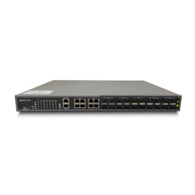 China OS-GP16W GPON OLT 8PON NMS/CLI/Web management with 4*10GE uplink port,AC/DC power,Broadcom chip ZTE,Fiberhome,Huawei for sale