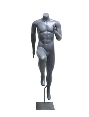 China Athletic running male display /grey muscle men sports mannequin XM-2 for sale