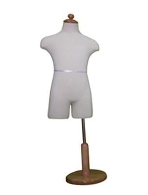 China child torso cloth foam dress form mannequin with wooden base for sale JY-K10 for sale