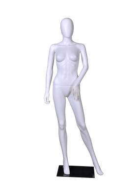 China Full-body fashion plastic egghead standing mannequin window display EFB-10 for sale