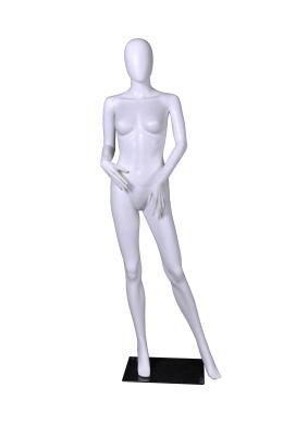 China fashion standing plastic female egghead mannequin display EFB-12 for sale
